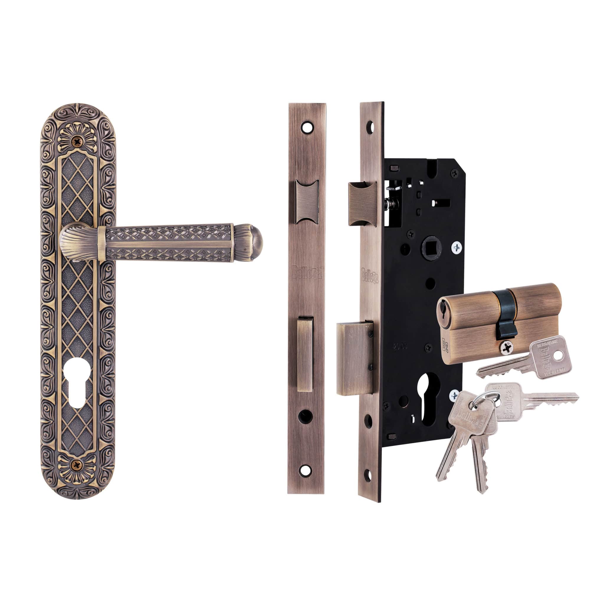 HANDLE SET HPS 186.02 BZ MAB - Bellezza